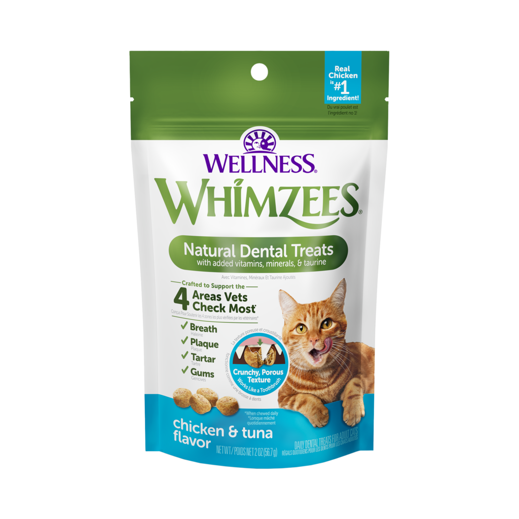 NATURAL CAT DENTAL TREATS, CHICKEN & TUNA FLAVOR ALL NATURAL DAILY ...